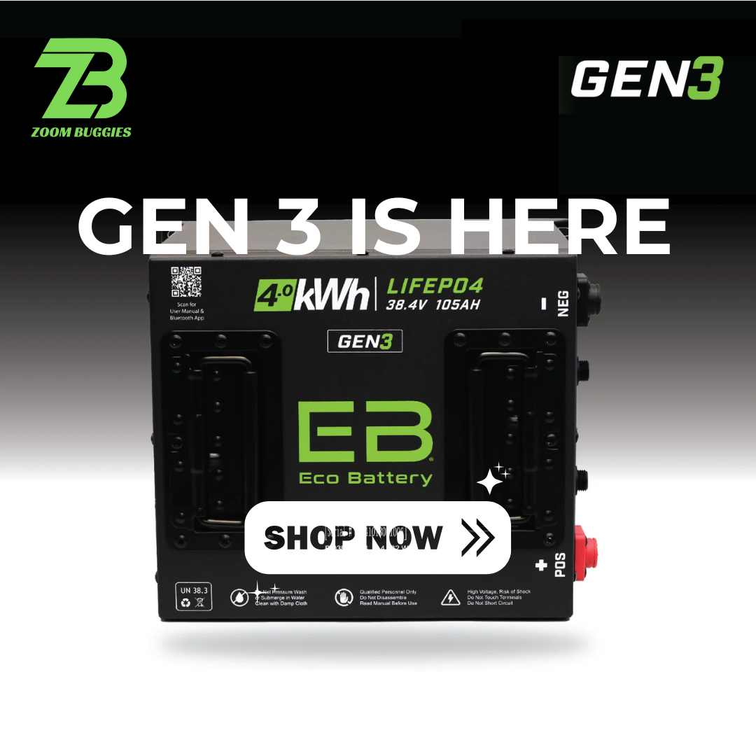 Shop Eco Batteries & Bundles – Zoom Buggies